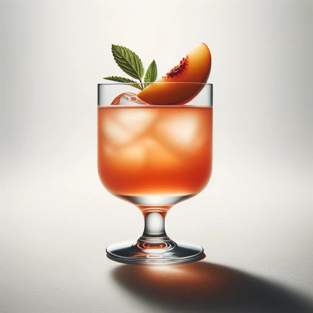 How to Make a Peach Melissa - Easy Step-by-Step Cocktail Recipe - BarBot Blog